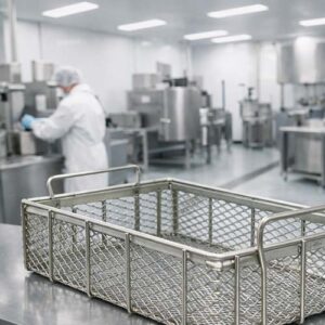 Improving Food Processing Sanitation with Stainless Steel Baskets